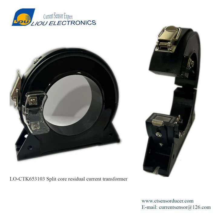 China Customized High Precision Split Core Residual Current Transformer RCT Manufacturers - Made ...